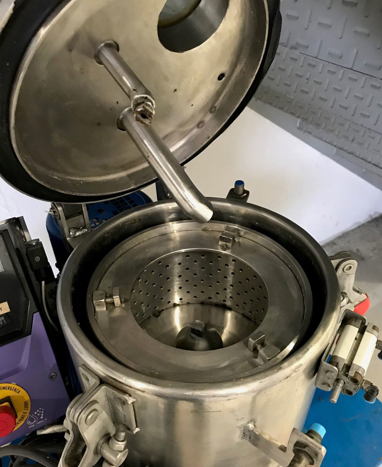 CENTRIFUGA LABORATORIO RT-2 EN ACERO INOXIDABLE 1.4404 (316L ...